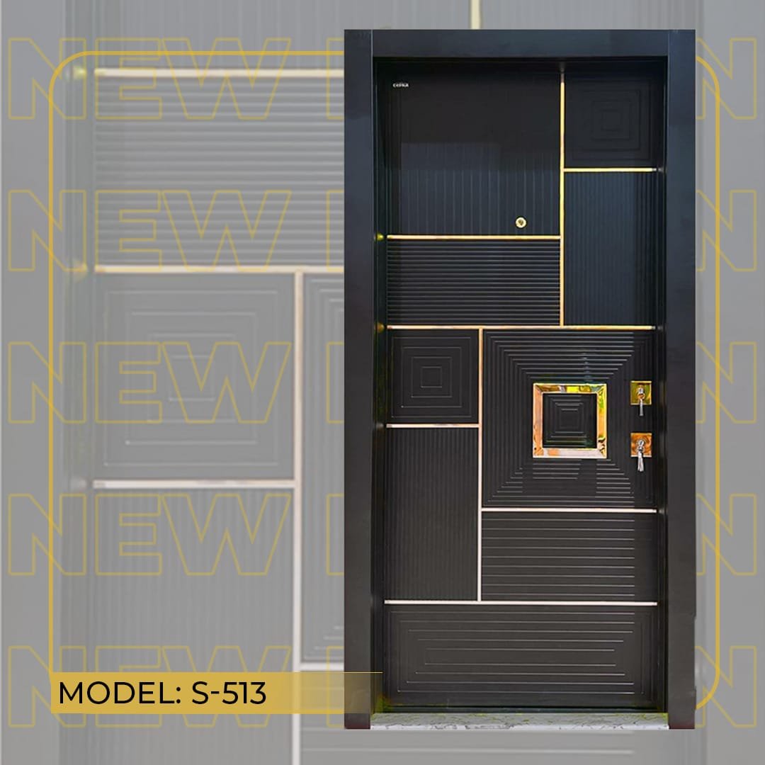Turkish Armored Door celka S-513 - New Design Doors