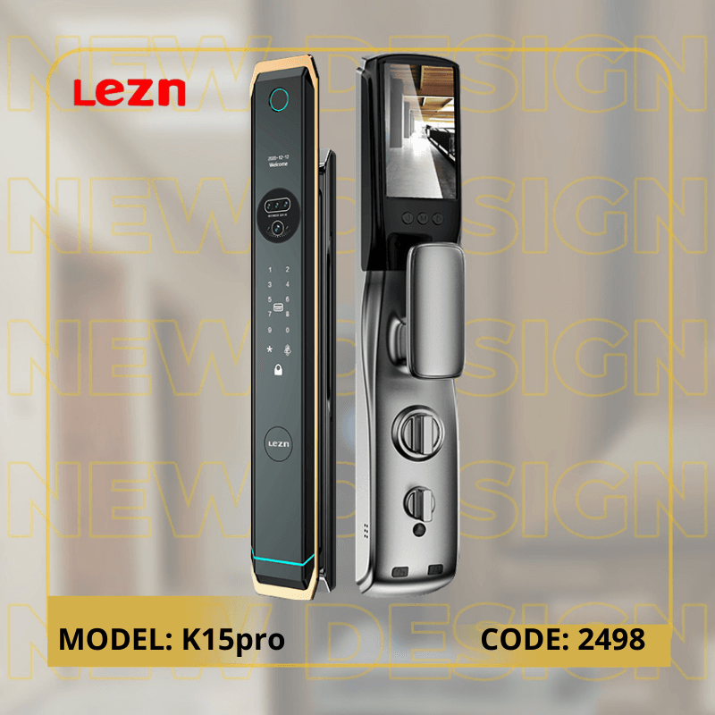 smart lock lezn code: 2498 - New Design Doors